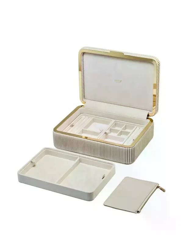Wolf Medium Bella Jewellery Box - Neutrals