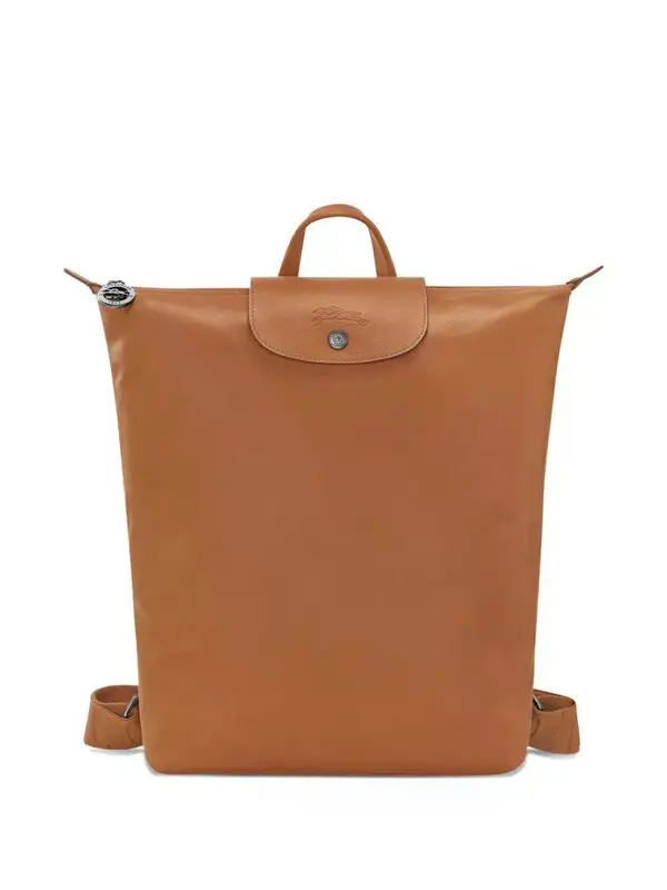 Longchamp Le Pliage Xtra M Flap-detail Backpack - Orange