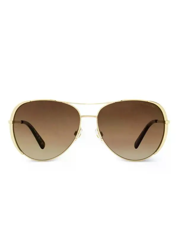 Marc Jacobs Arching Browline Sunglasses - Gold