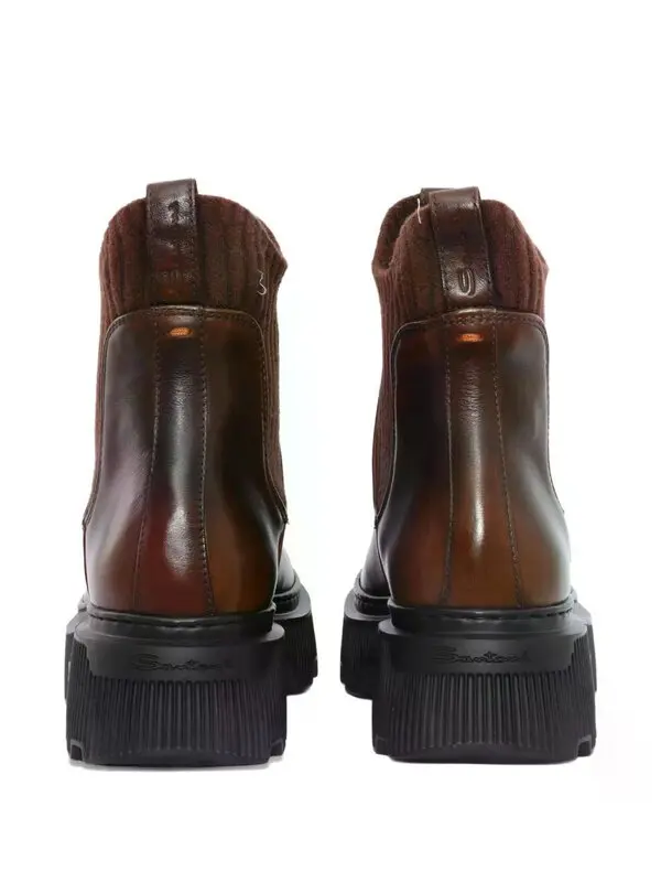 Santoni Ribbed Mountain Boots