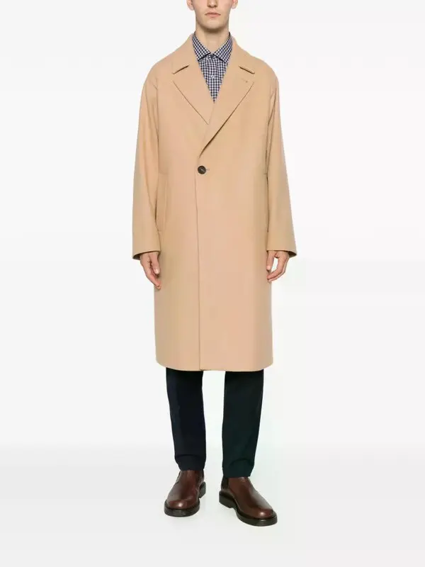 HEVO Surbo Pocket Single-breasted Coat