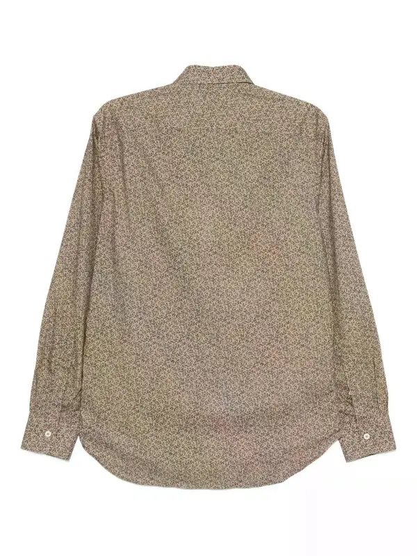 Canali Floral-print Shirt