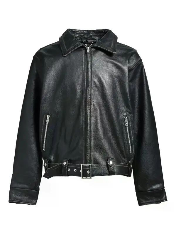 BREATH Biker Jacket With Zip-pockets