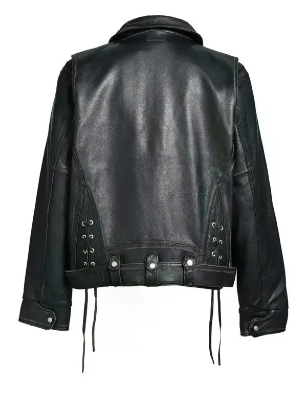 BREATH Biker Jacket With Zip-pockets