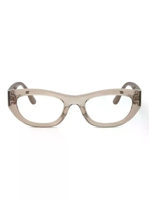 VOGUE EYEWEAR Oval Eyeglasses - Neutrals