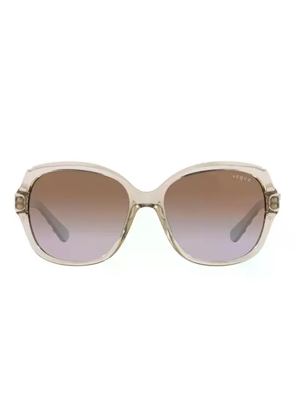 VOGUE EYEWEAR Geometric Sunglasses - Brown