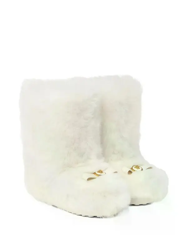 Versace Medusa Fur Boots