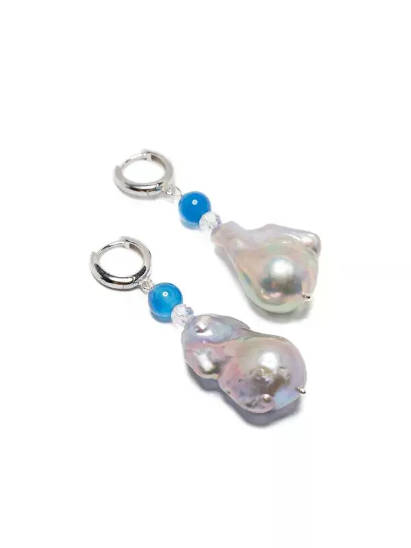 GOHAR WORLD Sterling Host Pearl Earrings