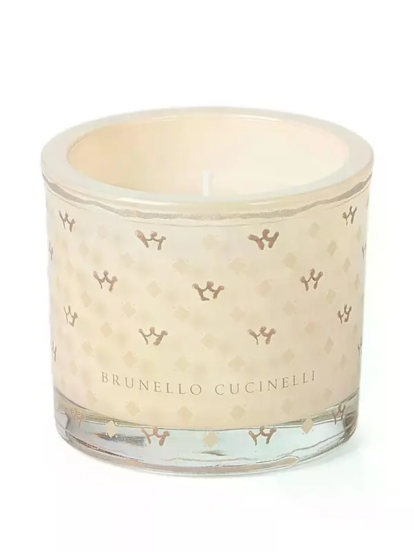 Brunello Cucinelli Geometric Pattern Candle