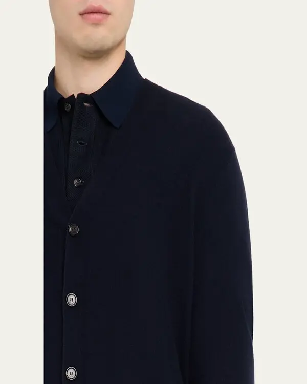Loro Piana Classic Baby Cashmere Cardigan