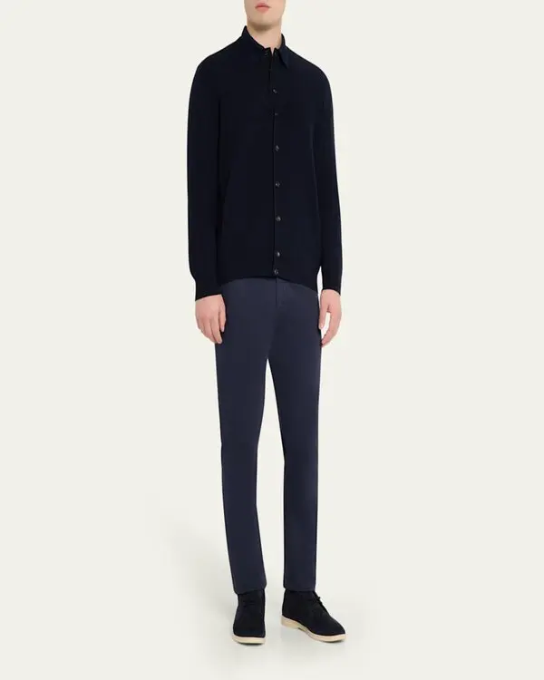 Loro Piana Classic Baby Cashmere Cardigan