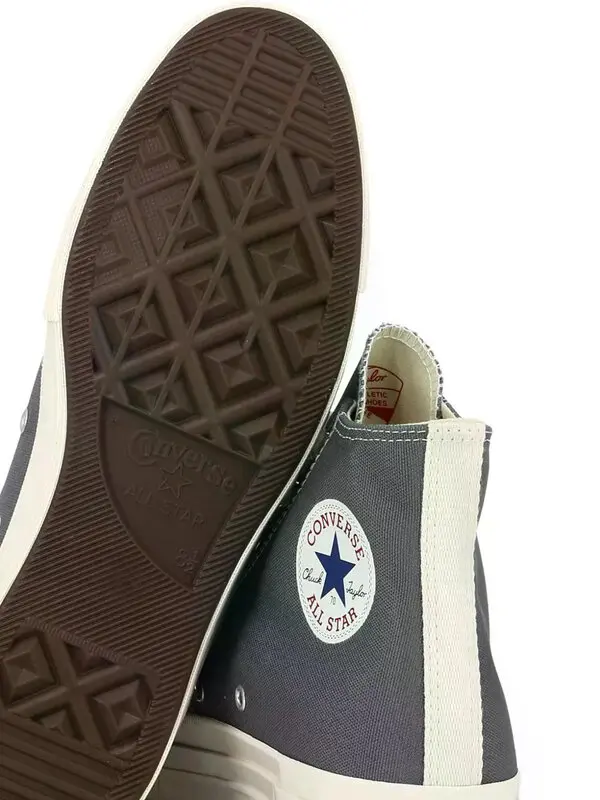 CONVERSE X COMME DES GARONS PLAY Chuck Taylor '70 Heart-print Sneakers - Grey