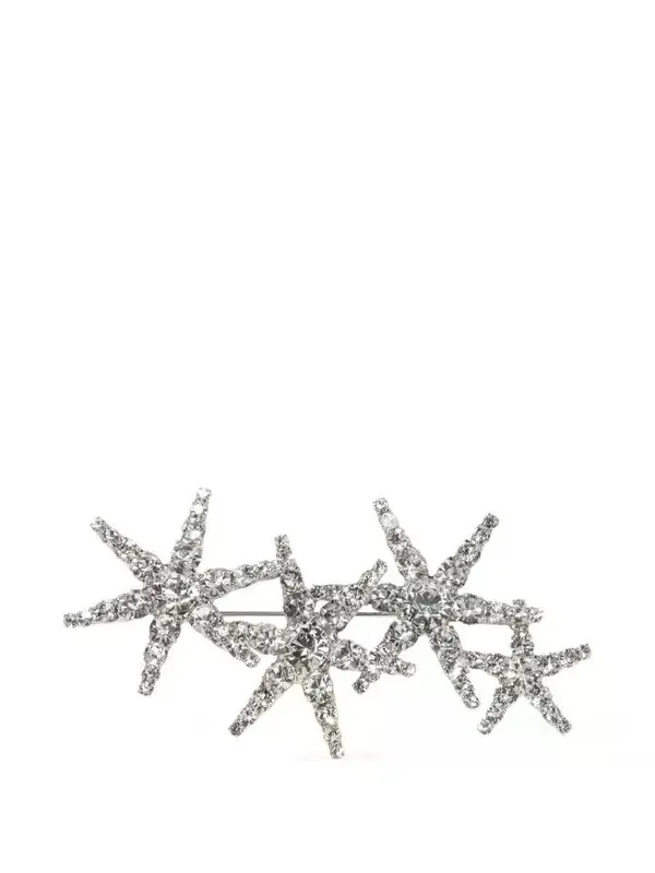 JENNIFER BEHR Star Crystal Vespera Barrette - Silver