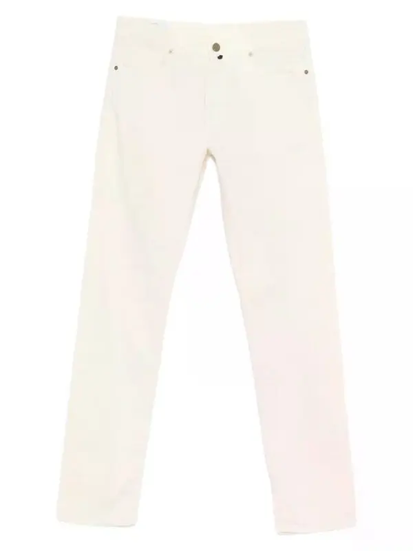 Incotex Five-pocket Trousers - White