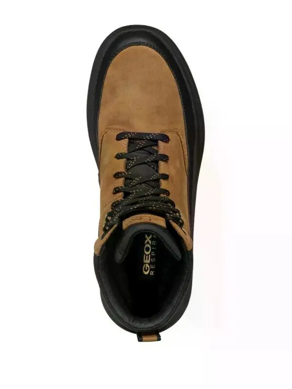 Geox Granito + Grip Abx Lace-up Boots - Brown