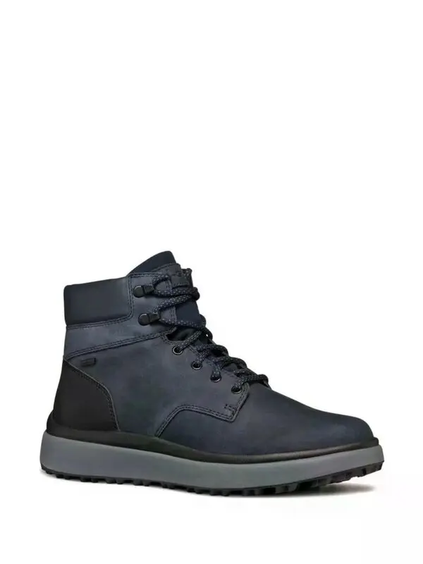 Geox Granito + Grip Abx Lace-up Platform Boots