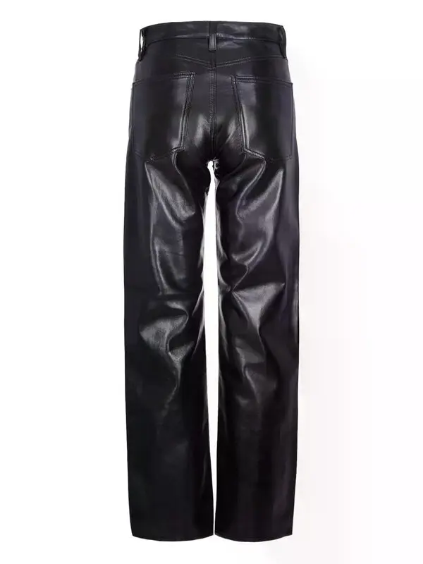 AGOLDE Leather Trousers