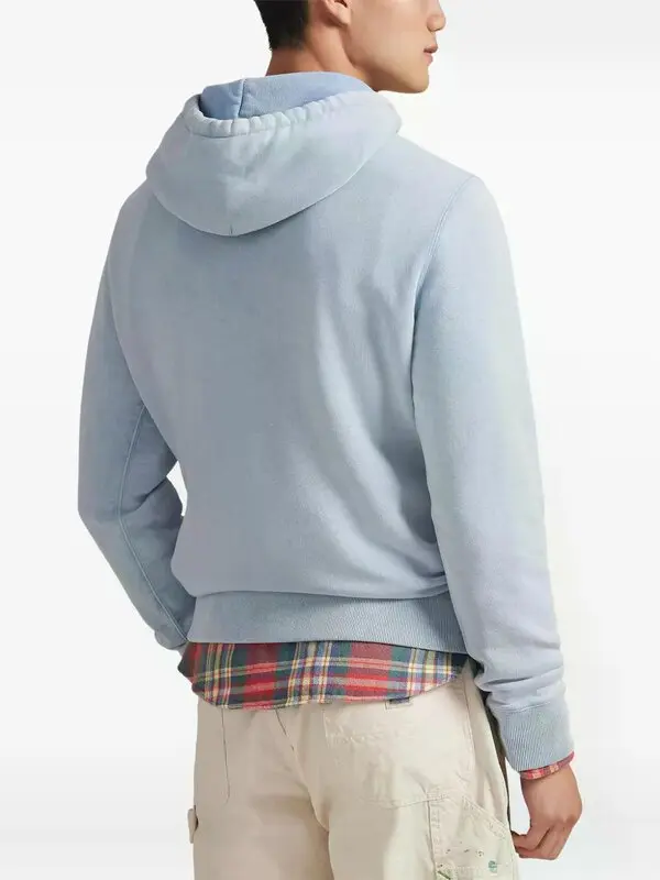 Polo Ralph Lauren Graphic Print Hoodie - Blue