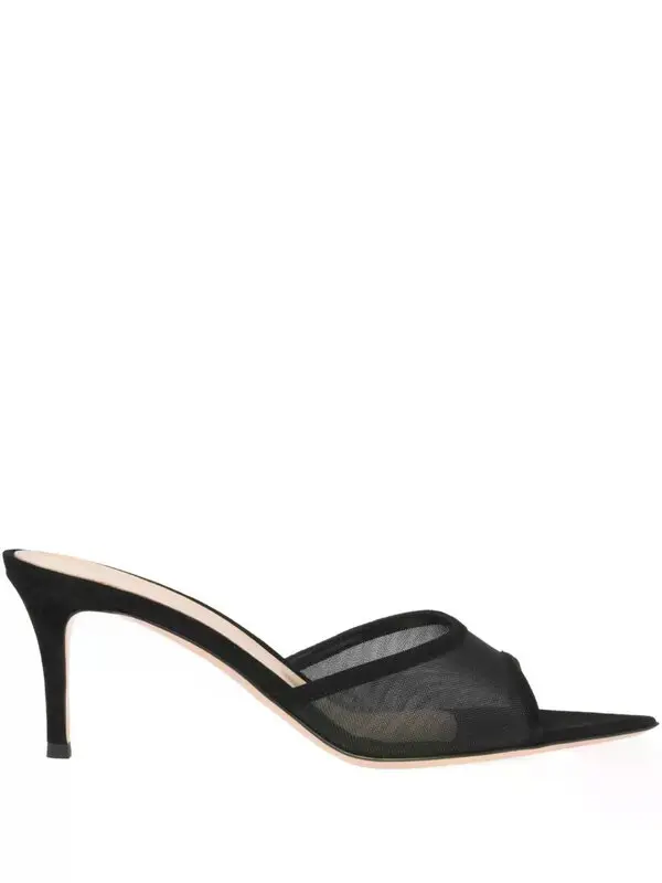 GIANVITO ROSSI 70mm Dorotea Pointed-toe Mules - Black