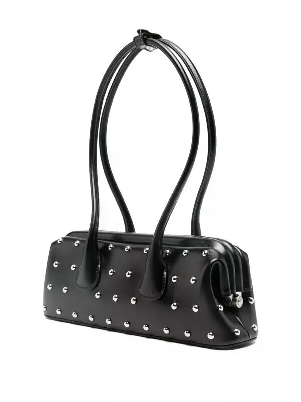 OSOI Mini Boat Wide Studded Bag - Black