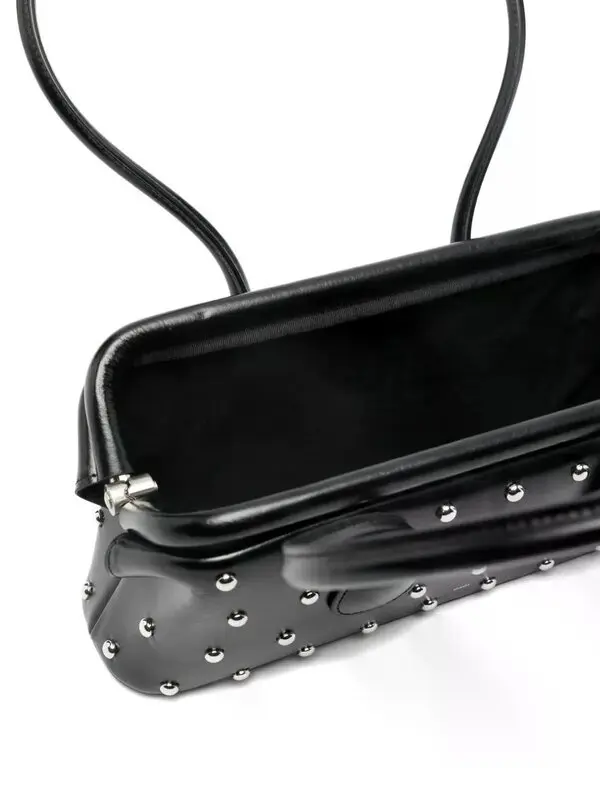 OSOI Mini Boat Wide Studded Bag - Black
