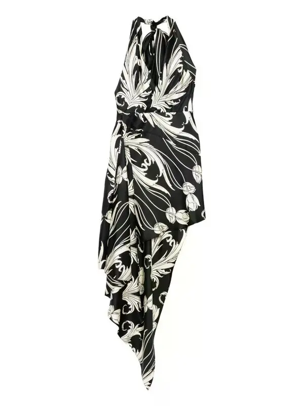 Monse V-neck Printed Dress
