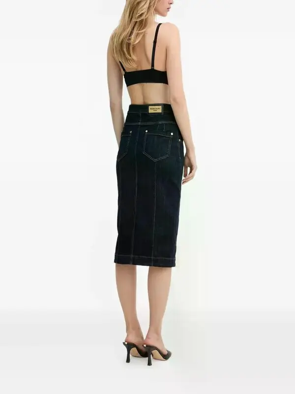 MARCIANO Denim Midi Skirt