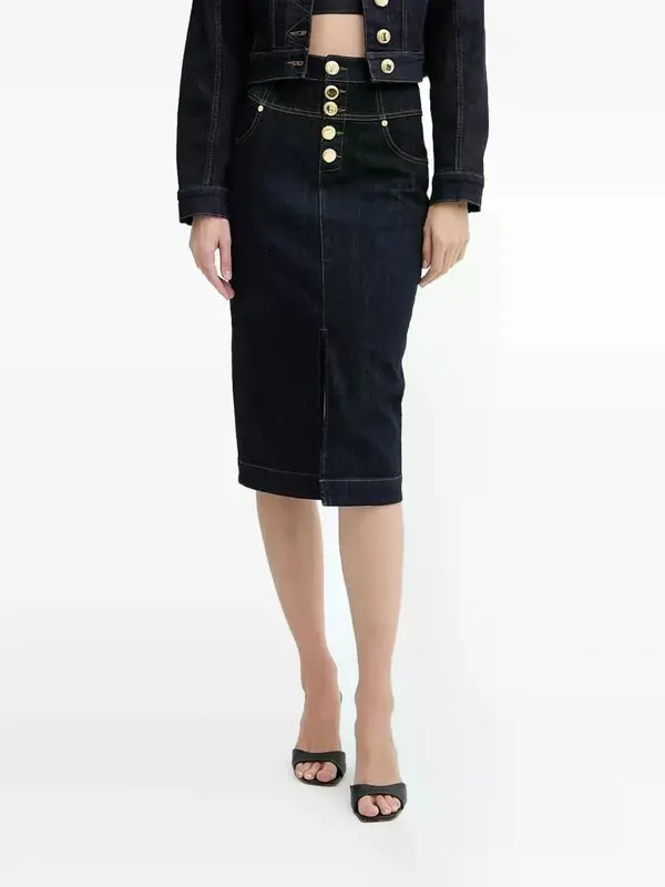 MARCIANO Denim Midi Skirt