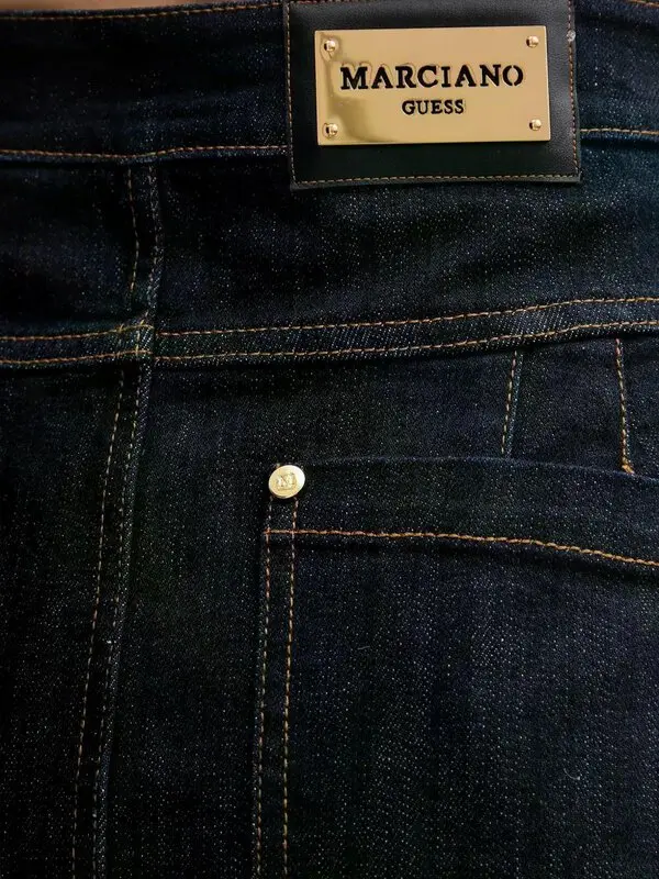 MARCIANO Denim Midi Skirt
