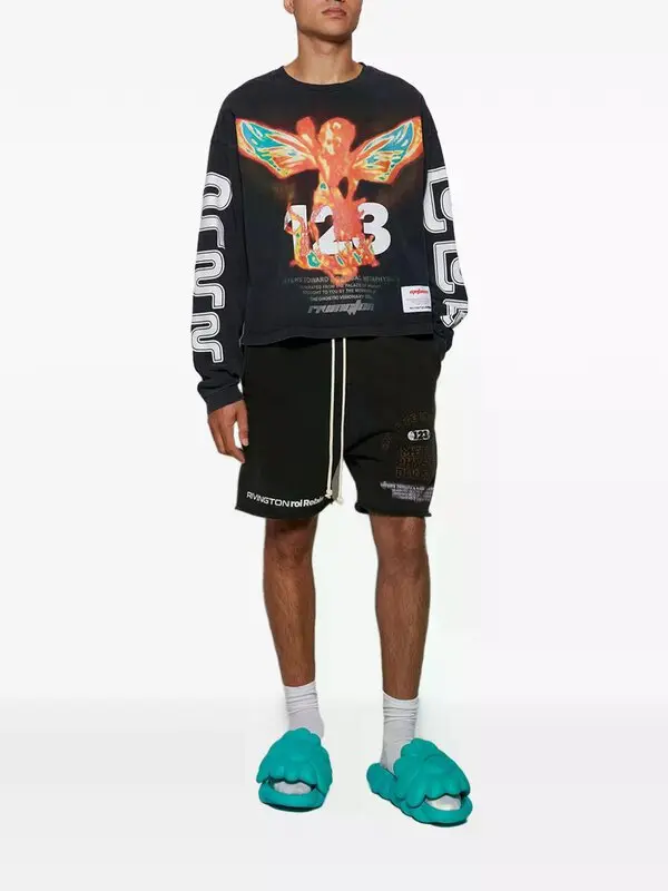 RRR123 Long-sleeve Graphic T-shirt
