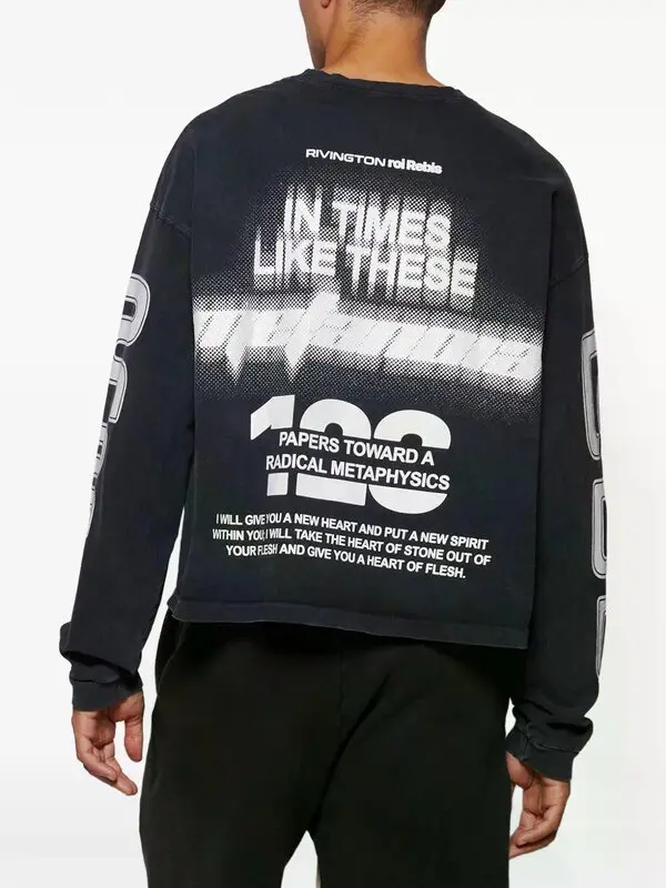 RRR123 Long-sleeve Graphic T-shirt