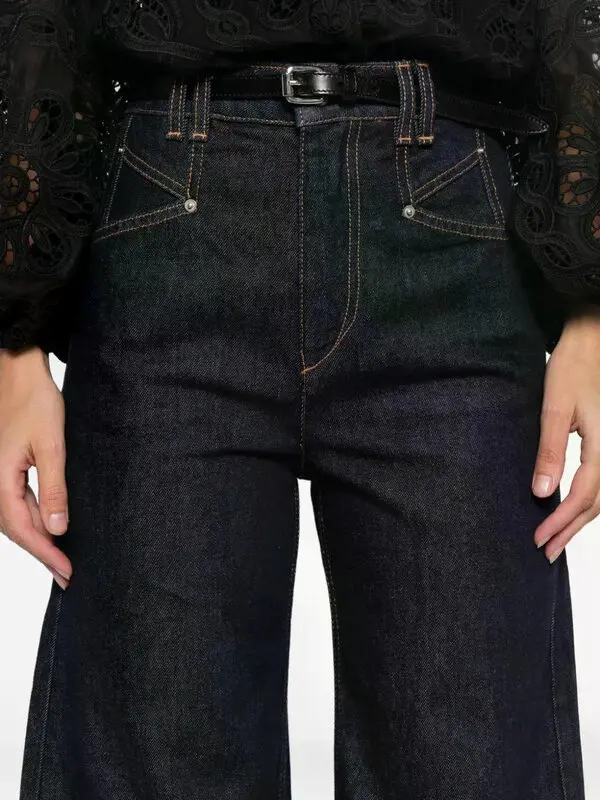 Isabel Marant Étoile Wide-leg High-rise Jeans - Blue
