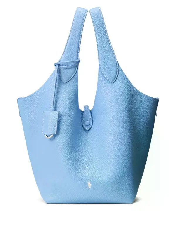 Polo Ralph Lauren Leather Tote Bag - Blue