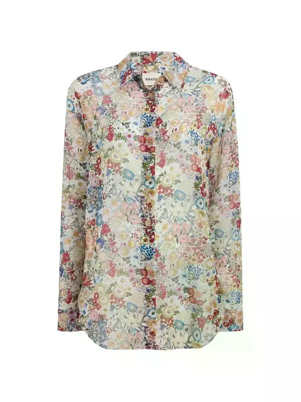 Khaite Floral-pattern Shirt