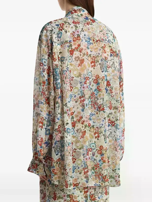 Khaite Floral-pattern Shirt