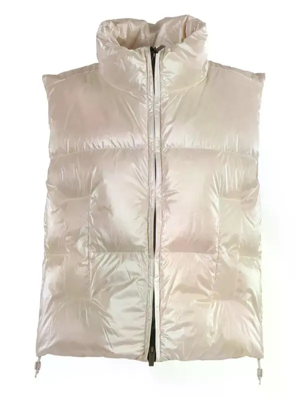 K-WAY Thille Thermo Pearly Puffed Gilet - Neutrals