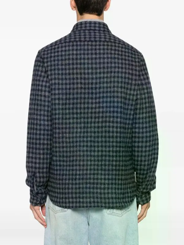 Aspesi Doppia Check-pattern Overshirt
