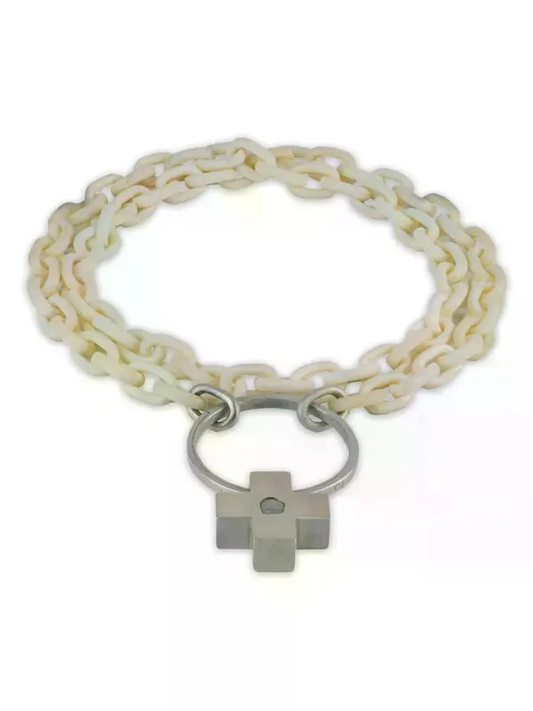 PARTS OF FOUR Sterling Cross Pendant Necklace - Silver