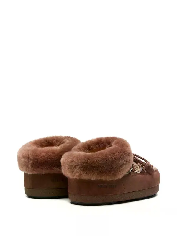 Moon Boot X Guest In Residence Evx Chalet Cocoa Fur Mules - Brown