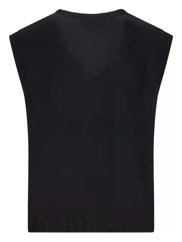 NOTSHY Elsie V-neck Wool Top