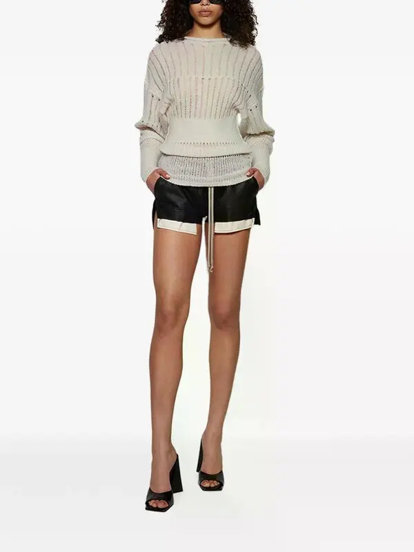 Rick Owens Dafne Openwork Sweater