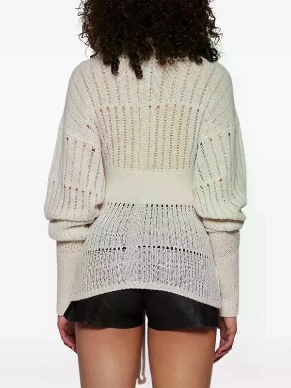 Rick Owens Dafne Openwork Sweater