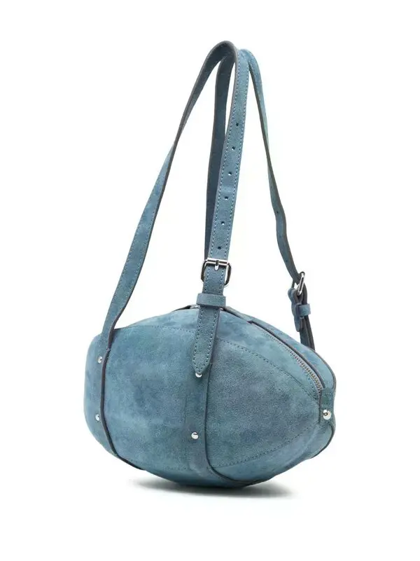 Monse Football Shoulder Bag - Blue