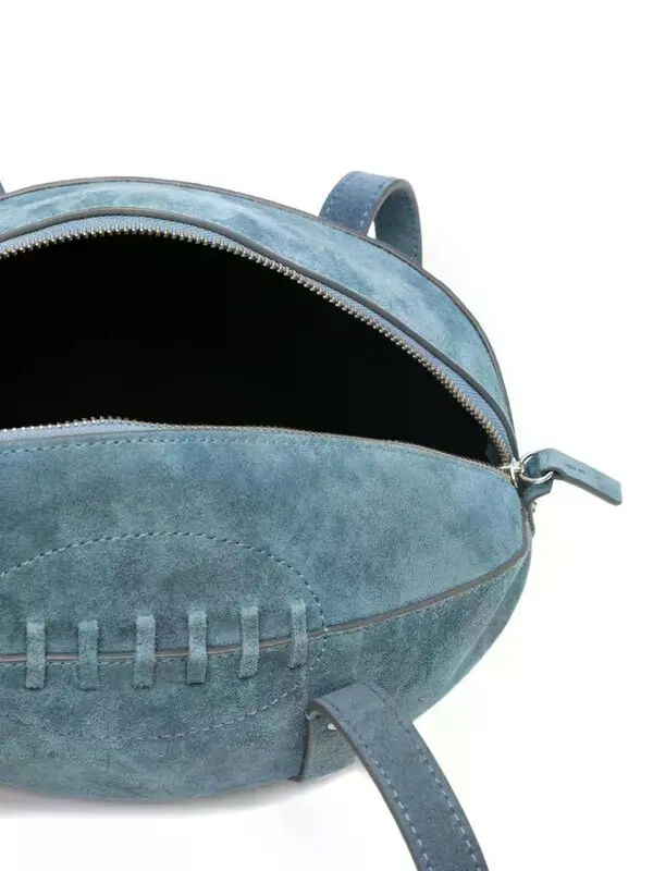 Monse Football Shoulder Bag - Blue