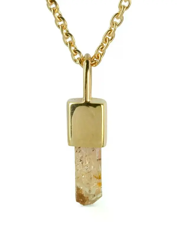 PARTS OF FOUR Talisman Imperial Topaz Necklace - Gold