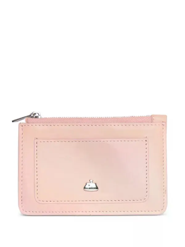 Max Mara Trafoi Leather Cardholder - Pink
