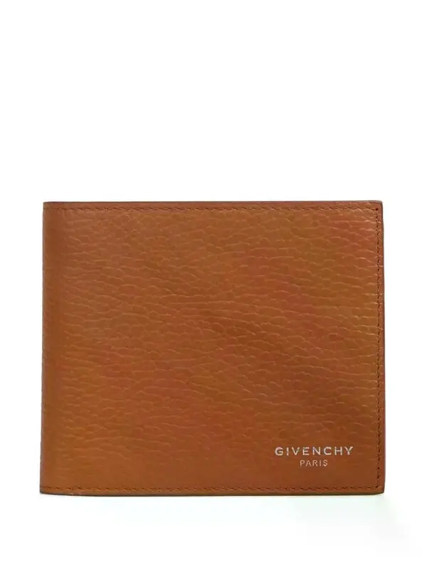 Givenchy Grained-leather Wallet - Brown
