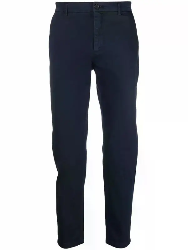 DEPARTMENT 5 Logo Patch Chino Trousers - Blue
