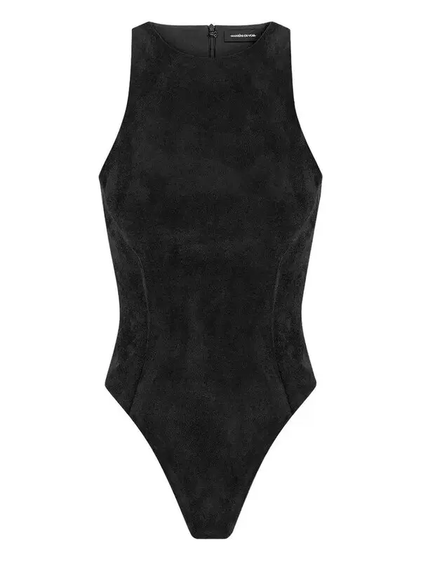 Manière De Voir Adele Racer-neck Bodysuit