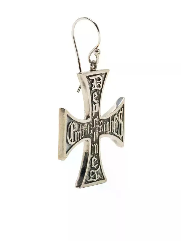 Enfants Riches Déprimés Cross Earring - Silver